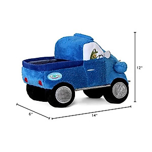 Yottoy Plush Toy and Book Sets for Babies and Toddlers, 11 Sets Bundle of Baby Toys Stuffed Animal Toys for Toddlers Story Book Collections for Kids Gift Set (Little Blue Truck)