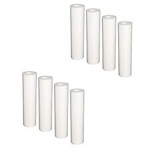 8-Pack Replacement for GXWH04F Polypropylene Sediment Filter - Universal 10-inch 5-Micron