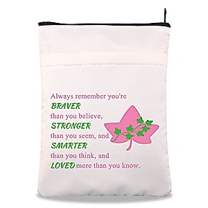 WSNANG Sorority Paraphernalia Book Sleeve Pink and Green Book Cover for Paperback Greek Sorority Gift Sorority Book Zipper Pouch Gift for Women (Pink Green BS)
