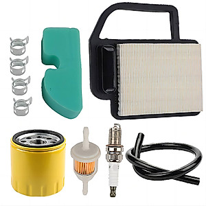 Fremnily 20 083 02-S Air Filter with 52 050 02-S Oil Filter Compatible with Kohler Courage 15 16 17 18 19 20 21 22 HP YTH21K46 YTH20K46 Engines KH-20-083-02-S KH-20-883-02-S1
