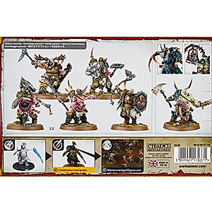 Games Workshop 99120201041 Nurgle Rotbringers Putrid Blightkings Tabletop and Miniature Gaming, Black