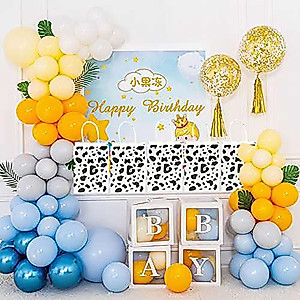 YYaaloa 30pcs Small Gift Bags with Handle Bulk 8.26 x 5.9 x 3.15 inch Cow Print White Party Favor Paper Shopping Bags for Kids Birthday Xmas Party Supplies (Small 30pcs)