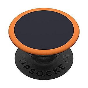 Orange Black Phone Popper PopSockets Swappable PopGrip
