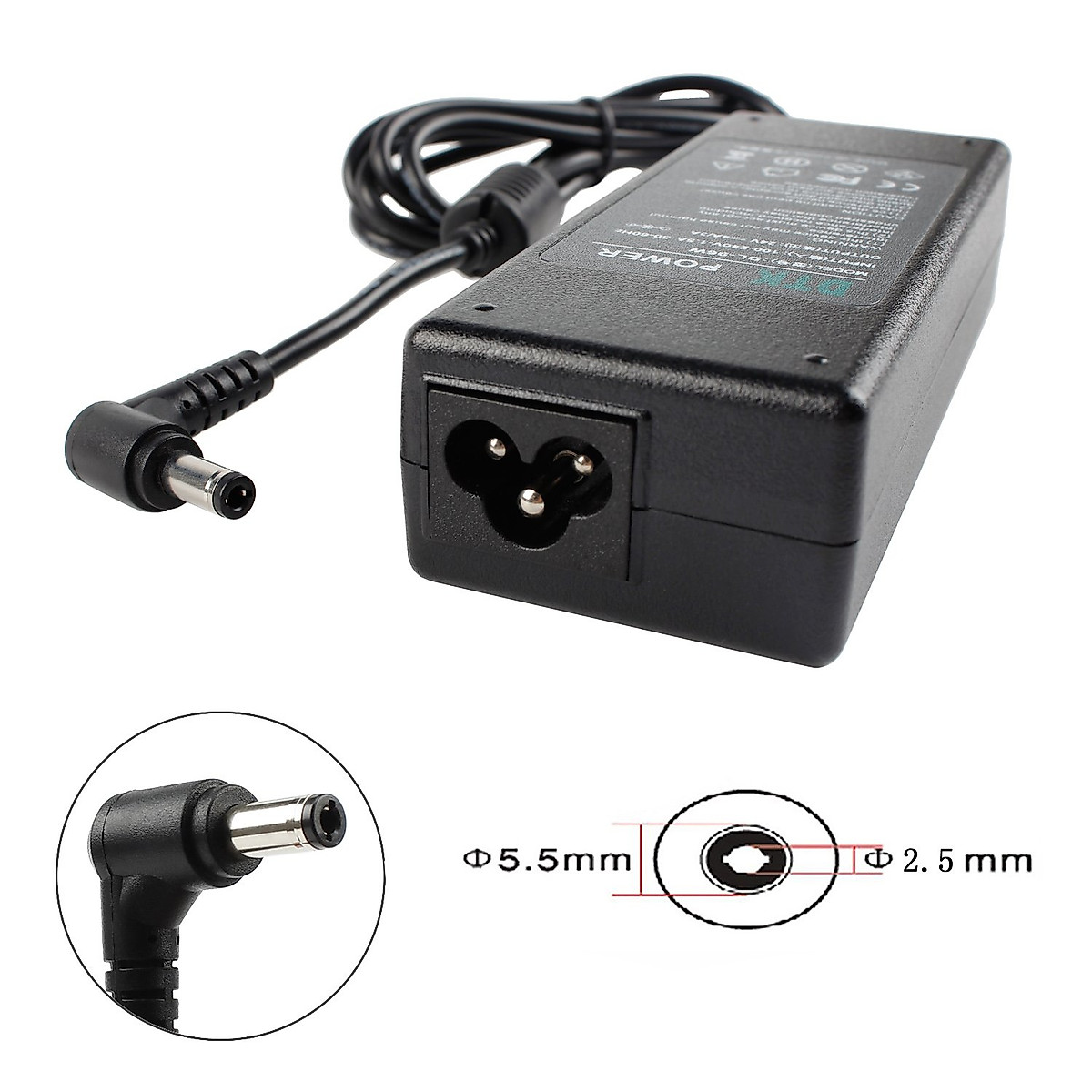 DTK 24V AC/DC 4A 96W Power Supply Adapter Switching Transformers for Switch LED Strip LCD Monitors LCD TVs Connector Size: 5.5X2.5mm