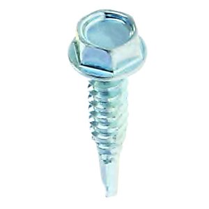 #10 x 3/4” Hex Washer Head Self-Drill Screws, 100
