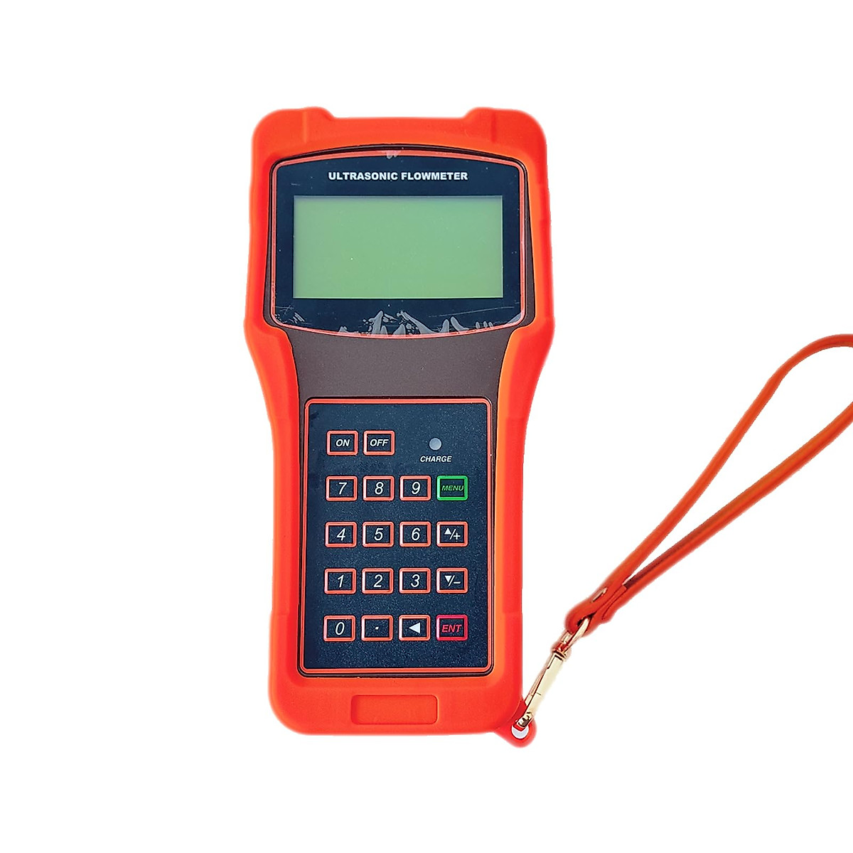 HKNDT TUF-2000H Ultrasonic Flow Meter Flowmeter Water Flowmeter with TM-1 Clamp on Transducer for DN50-700mm Pipe