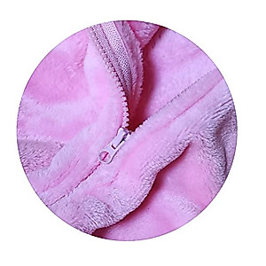 ALOVEUZ Funny Cute Axolotl Unisex Kids Animal One-Piece Cosplay Plush Onesie Costume With Axolotl Mask Pink