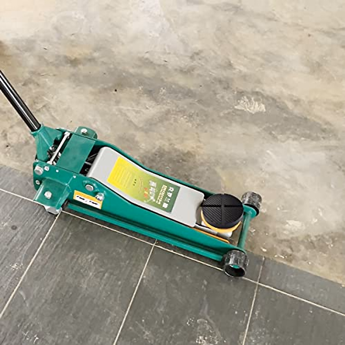 1Pcs Floor Jack Rubber Pad Universal Jack Pad Adapter Pinch Weld Side Frame Rail Protector Puck/Pad with Cross Groove Design Pinch Auto Accessories Fit for Most Cars