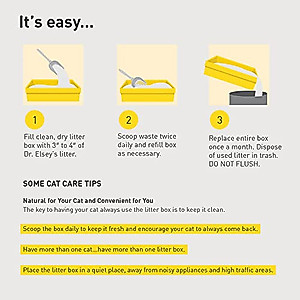 Dr. Elsey's Precious Cat Unscented Ultra+ Cat Litter, 40 lbs.