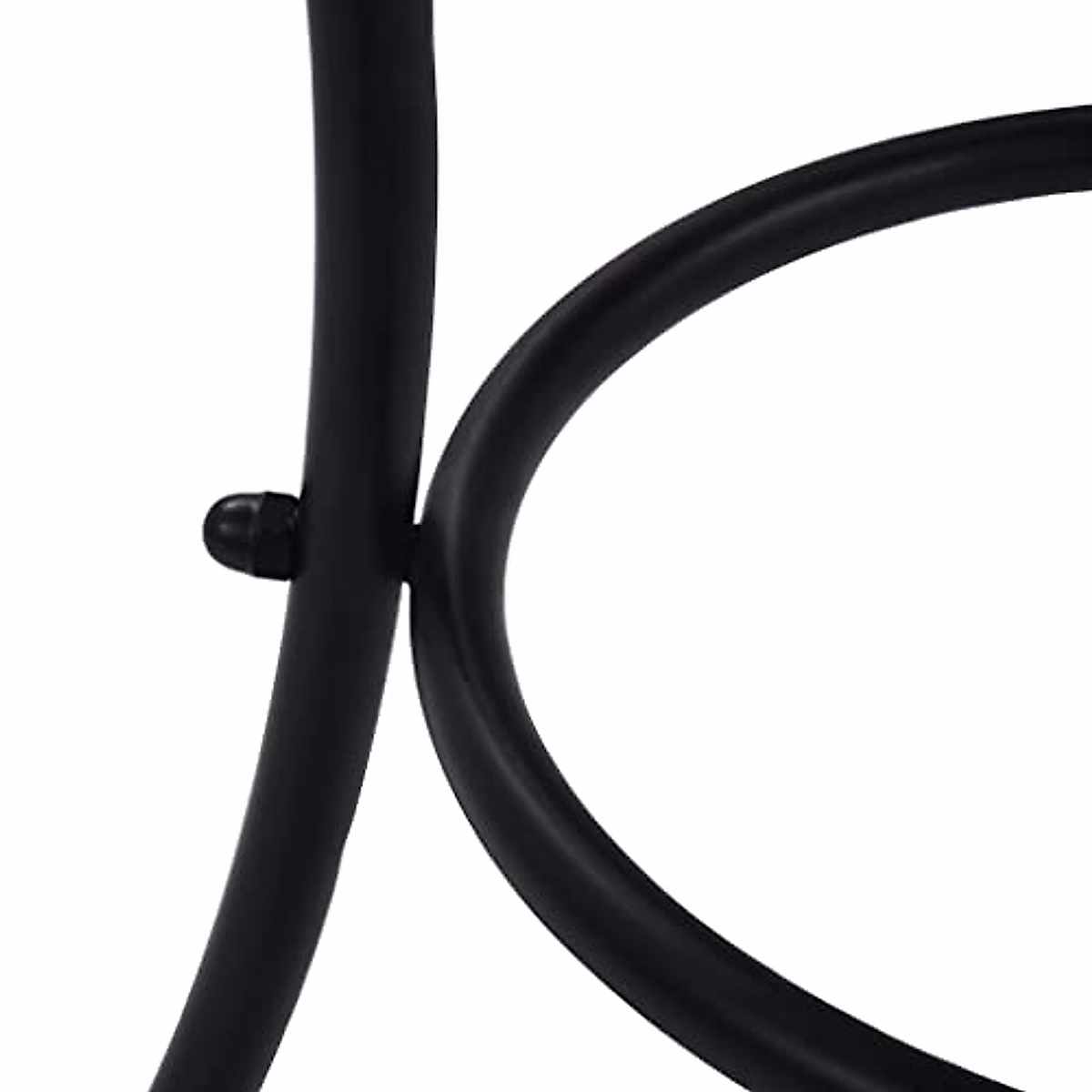 WEHUOSIF Mosaic Bistro Table,Pool Side Table,Plant Stand,Drink Table,Bar Table,Coffee Table,Lawn Table,Entrance Tables,for Garden, Patio, Lawn, Home, Indoor, Outdoor,Orange/Gray 23.6" Ceramic