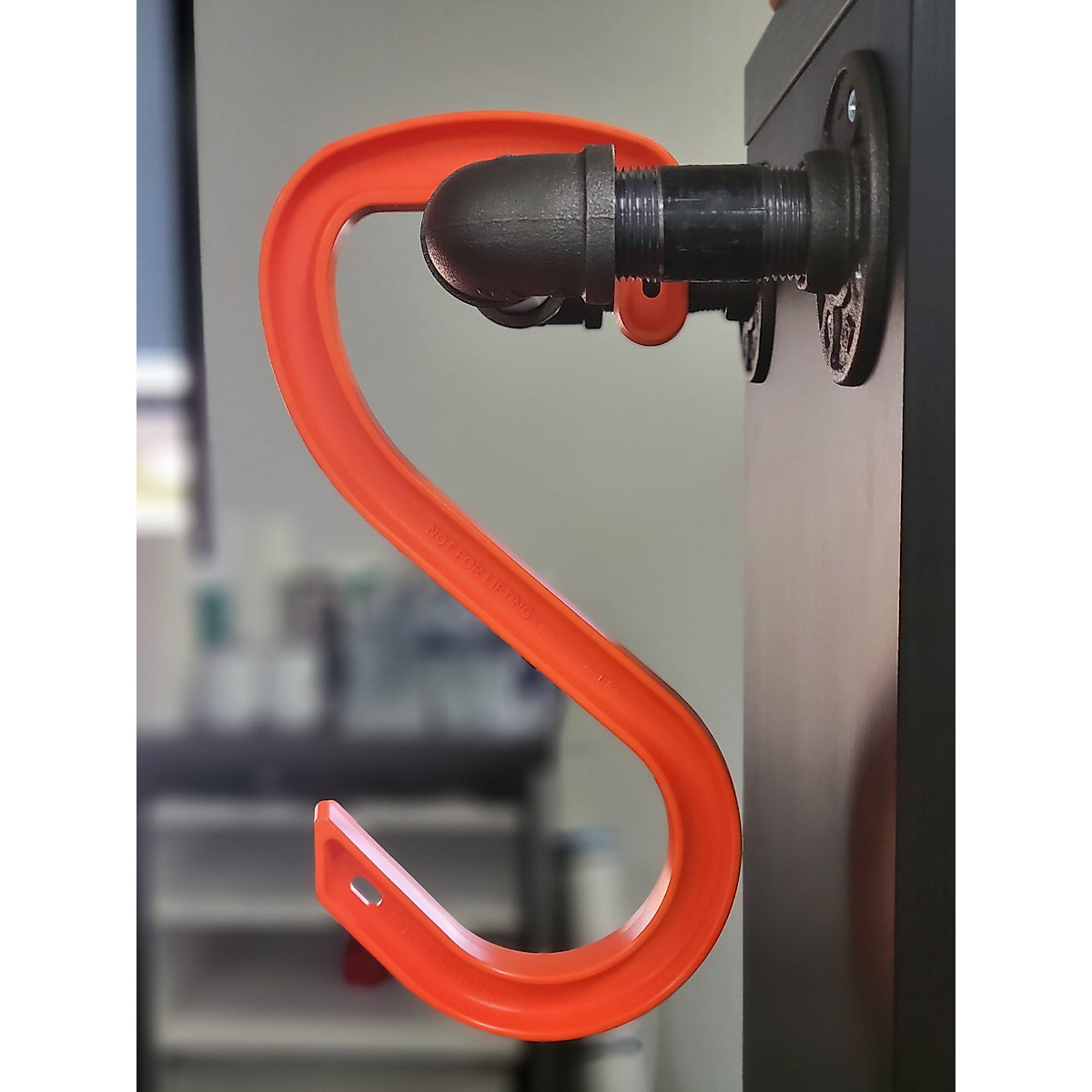 HIGH 5 Hook Single - Heavy Duty, Industrial Safety Hook for Hanging Cables, Cords, Hoses and Welding Leads. 250 lb Capacity (Box of 20)