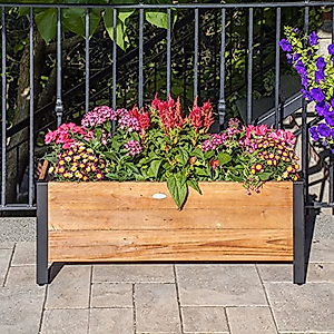 Grapevine 11973LU MO Urban Garden Planters, Brown,Rectangle