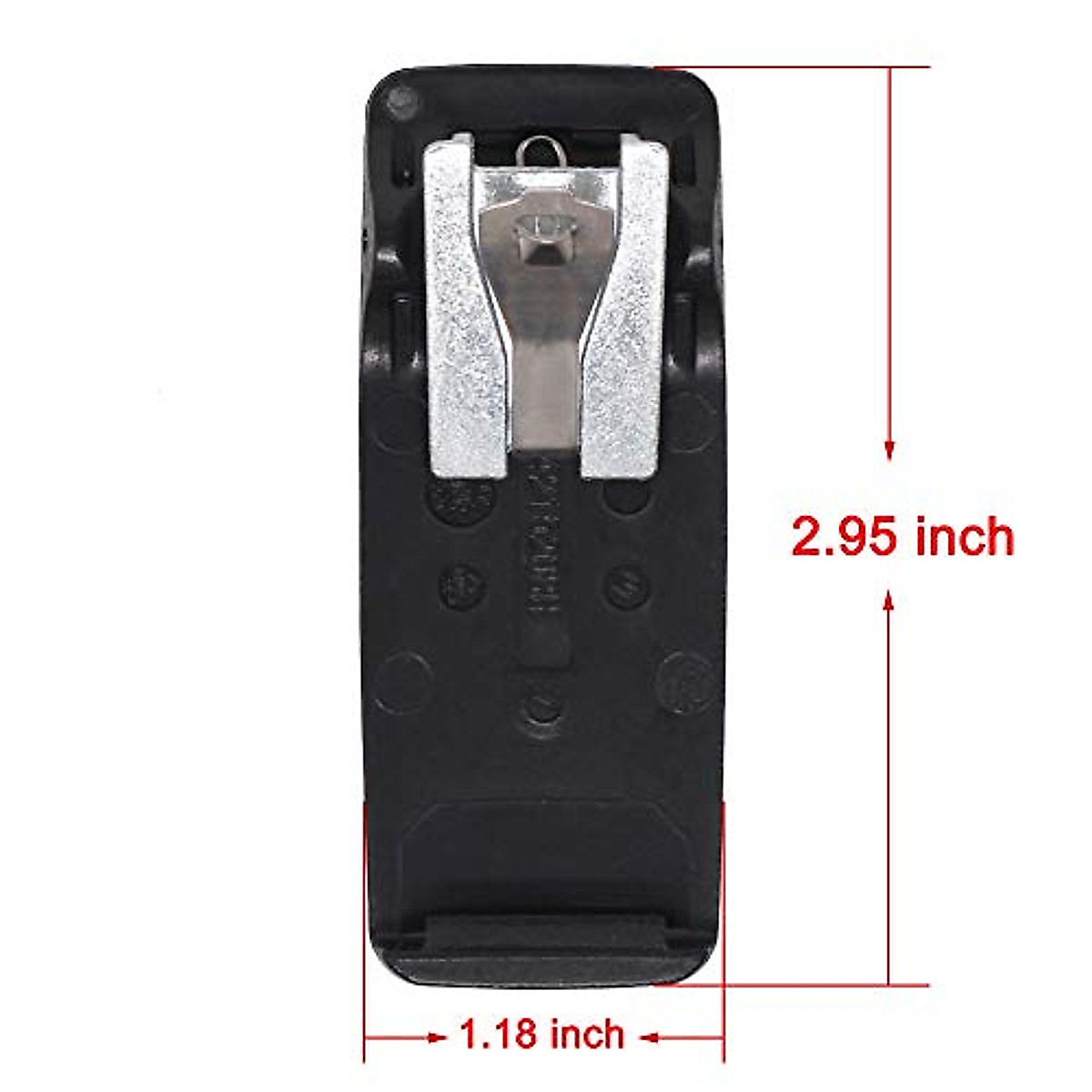 PMLN4651 PMLN4651A Belt Clip Compatible for Motorola Radio XPR3300 XPR3300e XPR3500 XPR3500e XPR7550 XPR7550e XPR7350 XPR7350e XPR7580 XPR7580e XPR7380 XPR7380e DP4400 DP4600 DP4800 APX4000 (3 Pack)