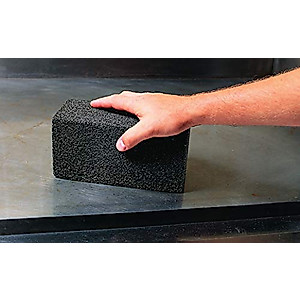 Grill Brick Commercial Grade Grill Cleaning Stone Pumice. For use on Grills, flat tops, griddles, and more. Cleans, Repolishes, and Sanitizes. Effectively Removes Cooked on Dirt, Grime, and Grease.