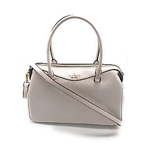 Kate Spade New York Mimi Leather Satchel (Parchment) (Parchment)