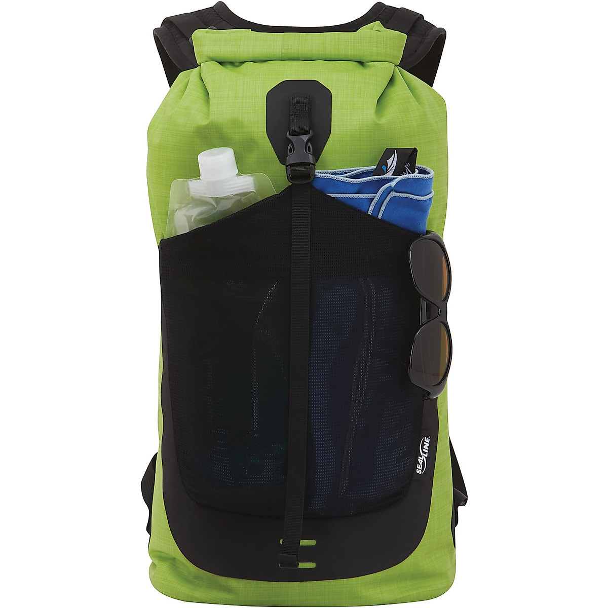 SealLine Skylake 18-Liter Minimalist Waterproof Daypack, Heather Green, 18 Liters
