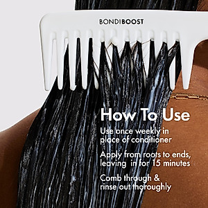 BONDIBOOST Miracle Mask 8.45 fl oz - Deep Conditioner Hair Mask for Thinning Hair Types - Promotes Thicker, Healthier, + Fuller Hair - Repair Dry Damaged Hair - Vegan + Cruelty-Free - Australian Made