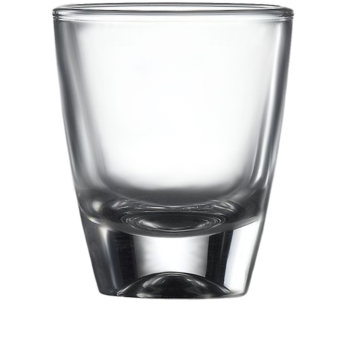 Circleware Tasters Shot Set of 6, Heavy Base Glassware Drinking Glass Cups for Whiskey, Vodka, Brandy, Bourbon and Liquor Beverage Bar Dining Decor Gifts, 1.5 oz