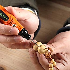 GALAX PRO 3.6V Lithium Ion Mini Cordless Rotary Tool Kit, 3 Adjustable Speed, USB Charging Cable and 31 Accessories for Drilling, Grinding, Cleaning, Polishing and Carving