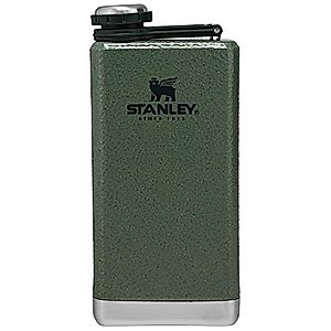 Stanley Adventure The Pre-Party Flask , Hammertone Green, 8oz