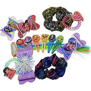 Rainbow High - Townley Girl Hair Accessories Set |Gift for Kids Teens Girls| Ages 3+ (15 Pcs) Including Hair Bow, Hair Extension, Scrunchies, Hair Clips and More, for Parties, Sleepovers and Makeovers