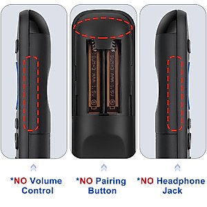 (2 Pack) Replacement Remote Control for Roku Express, for Roku Premiere, for Roku Box, for Roku Player, for Roku 1 2 3 4 -【NOT for Stick or TV】