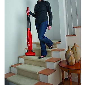 Dirt Devil Simpli-Stik Vacuum Cleaner, 3-in-1 Hand and Stick Vac, Small, Lightweight and Bagless, SD20000RED, Red