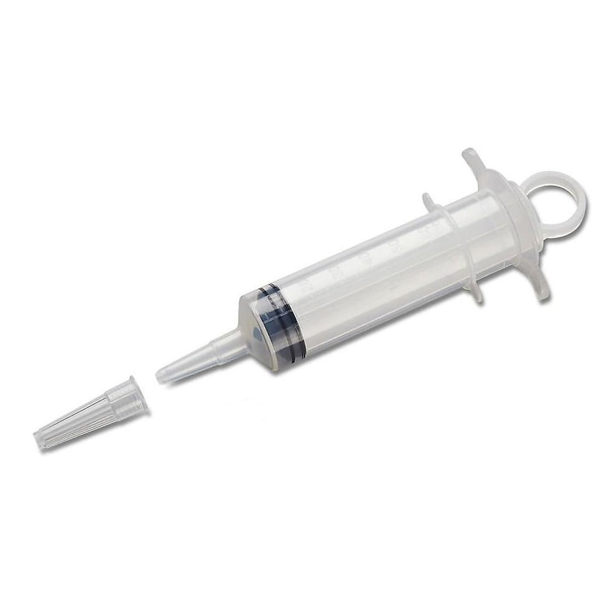 AmeriCan Goods Piston Irrigation Tray Sterile 60ml with Container, Tray, Tip Protector, Drare, Alcohol Prep Pad (1)