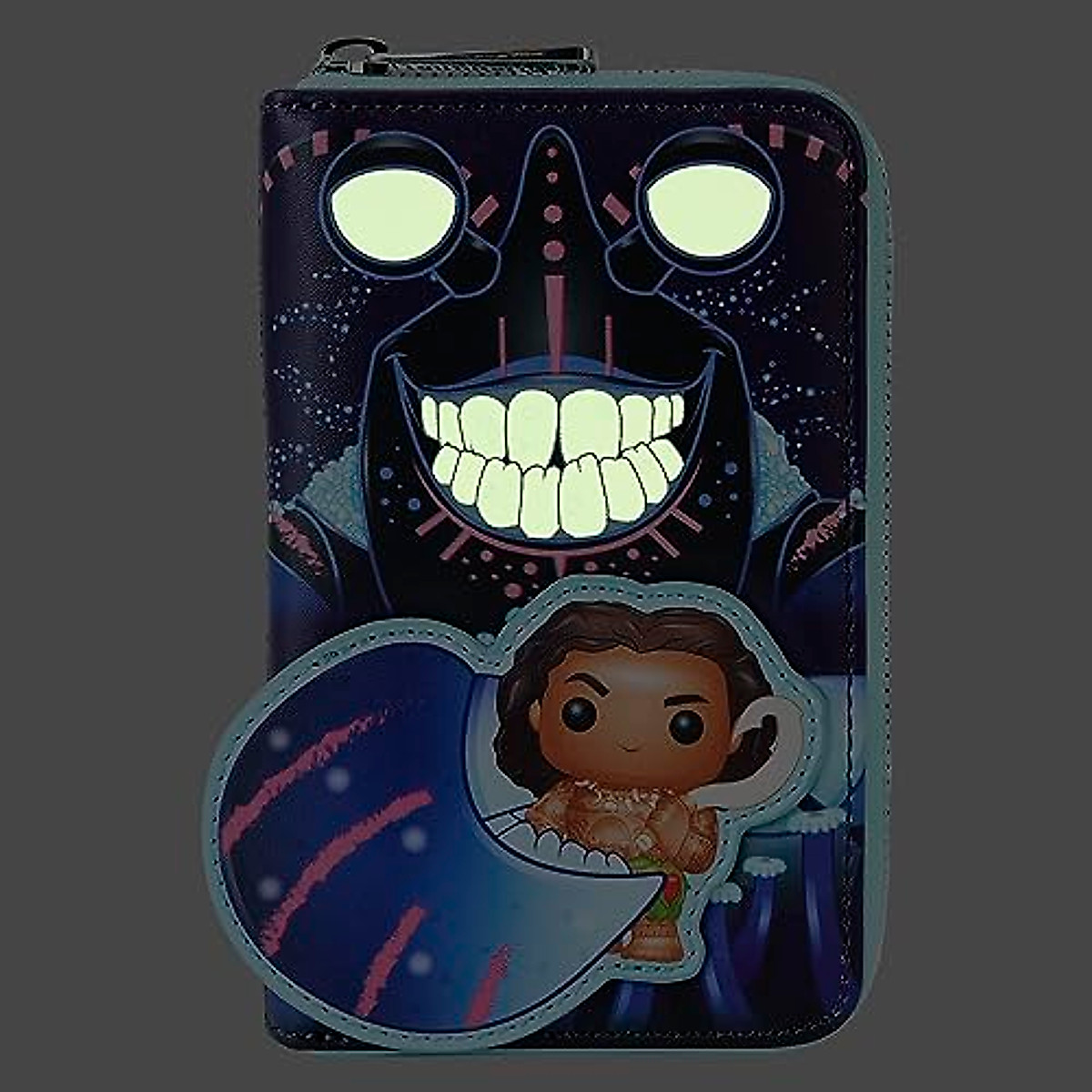 Loungefly Backpack Disney - Moana - Tomatoa Maui - Wallet - Cute Collectable Bag - Gift Idea - Official Merchandise - for Boys, Girls Men and Women - Movies Fans