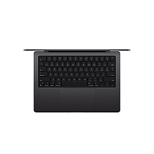 Apple 2024 MacBook Pro Laptop with M4 chip with 10‑core CPU and 10‑core GPU: Built for Apple Intelligence, 14.2-inch Liquid Retina XDR Display, 16GB Unified Memory, 512GB SSD Storage; Space Black