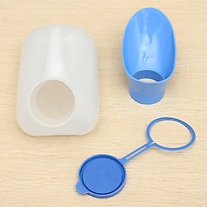 EatingBiting 1000ml Portable Plastic Male Female man women Baby Kids Urinal Mobile Toilet Potty Urinal for Car Travel Camping training Urinal Toilet Unisex Potty Pee