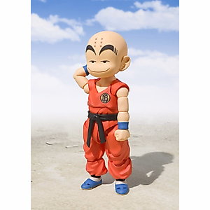 TAMASHII NATIONS S.H.Figuarts Krillin-The Early Years Dragon Ball Action Figures