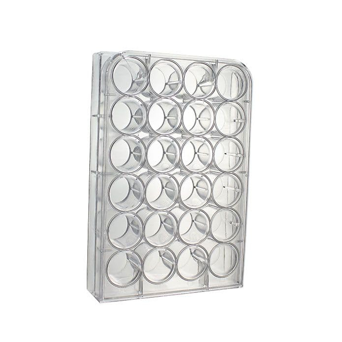 United Scientific™ F1004 Non-Sterile Polystyrene Well Pate | 24 Wells | Desinged for Laboratory, Classroom, or Home Use | Pack of 10