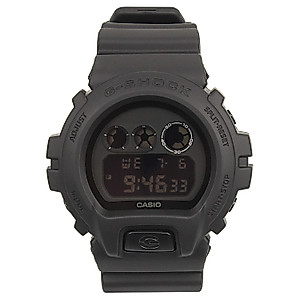 Casio G-Shock Men's Black Out Basic Series All Black Resin Watch DW6900BB-1