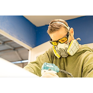 BOMBER Safety Glasses with Yellow Lens for Men Women, z87 Safety Compliant, Matte Black Frame with Non-Slip Gray Foam Lining, Safety Glasses for Outdoor,Shooting Glasses, Safety Glasses