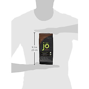 NO FUN JO DECAF: 12 oz, Organic Decaf Coffee, Swiss Water Process, Fair Trade Certified, Medium Dark Roast, Whole Bean Arabica Coffee, USDA Certified Organic, NON-GMO
