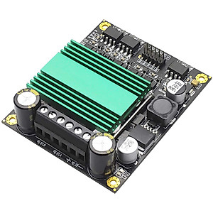 uniquegoods Ultra High Power 100A DC Drive Module Motor Speed Controller Dual Channel H-bridge Optocoupler Isolation Easy Control for Robot Chariot Competition Freescale Games