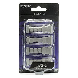 WizKids Deep Cuts Unpainted Miniatures Terrain: Wave 3: Pillars