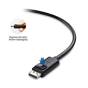 Cable Matters Unidirectional 32.4Gbps Active DisplayPort Extension Cable Gender Changer 25 ft / 7.5m, Support DisplayPort 1.4 with 8K 60Hz and HDR, for Oculus Rift S, HTC Vive Pro, Gaming Monitors