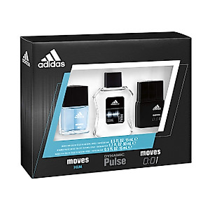 adidas Omni Male Moves Eau De Toilette 3 Piece Set