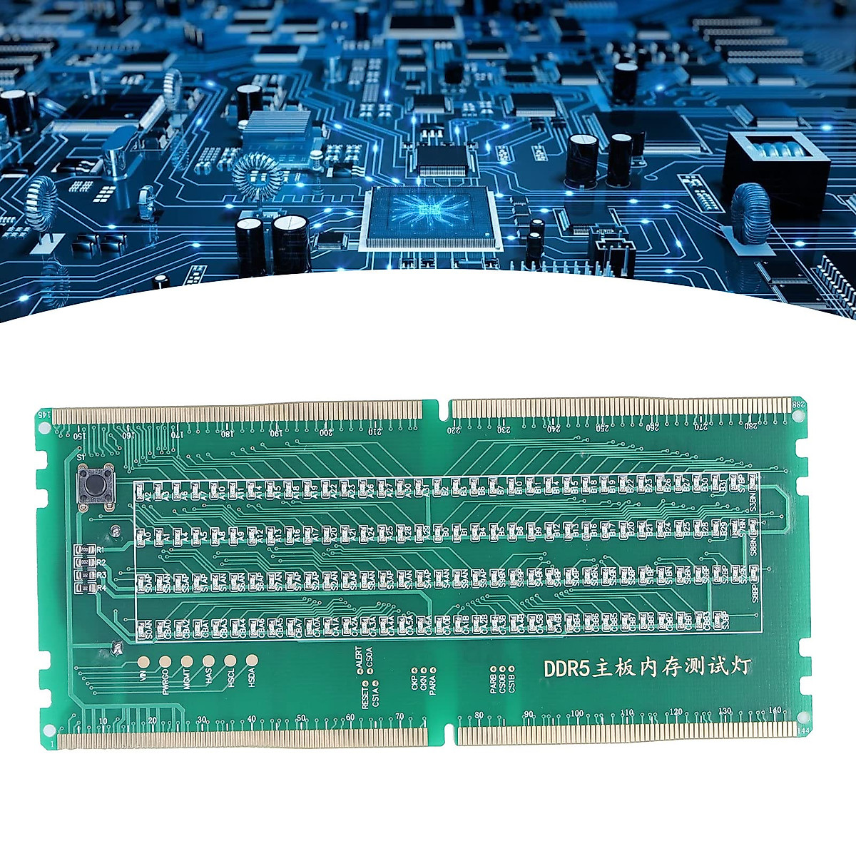 Battery Powered DDR5 Motherboard Tester Good Memory Socket Tester for
