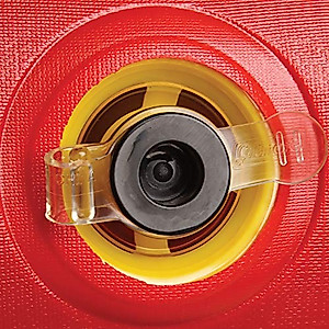 Coleman Air Mattress | QuickBed Single High Air Bed, Full , Red and Gray