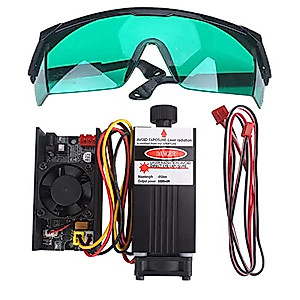 MYSWEETY 445nm 5.5W / 5500w Module Kit, Engraving Module Kit for CNC Router Machine DIY Engraver 1610-Pro/1810-Pro/3018/3018-Pro/3018 Pro-M/3018 Max