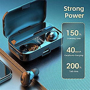 Lb-9 Bluetooth 5.0 Earphones 1800Mah Charging Box Wireless Headphone Stereo Sports Earbuds Headsets with Microphone TM9