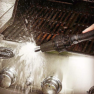 Brush Hero Car Wheel Brush, Premium Automotive Detailer and Tire Brush Cleaning Kit for Bikes, Engines, Trucks, Equipment, Exhaust Tips, Premium Water-Powered Multi-Purpose Rim Brush from