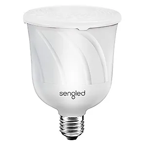 Sengled Pulse Dimmable LED Light Bulb with a Built-In Wireless Bluetooth JBL Speaker, Satellite Bulb, Pearl White