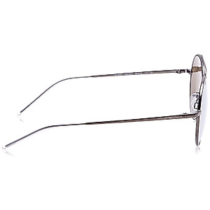 Ray-Ban Men's Casual Round Sunglasses, Multicoloured (Matte Gunmetal), 52