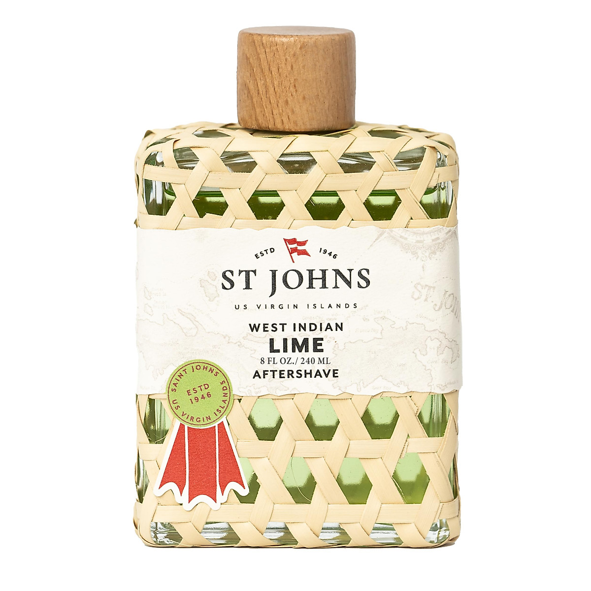 St Johns West Indian Lime Aftershave Lotion 8 Oz Splash. Fresh Lime Scent for Men. Cool and Refreshing Aftershave Lotion. One of our Best Aftershaves for 70 years.