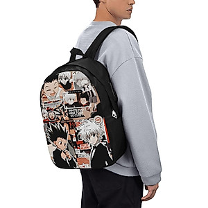 Men Women Packable Backpack with USB Charging Port, Anti Dust Compartment School Bag, Rucksack Daypack for Outdoor Running Laptop