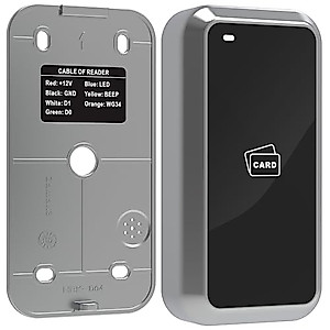UHPPOTE Metal Structure Card Reader 125KHz Wiegand 26/34 bit Output for Door Access Control System